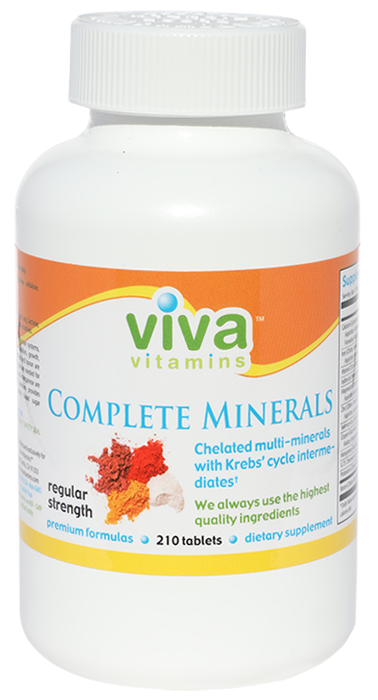 Complete Minerals - Regular Strength – Viva Vitamins Supplements