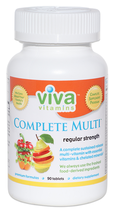 Complete Multi – Regular Strength – Viva Vitamins Supplements