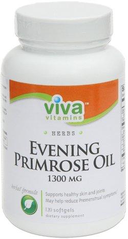 Evening Primrose Oil 1300mg – Viva Vitamins Supplements