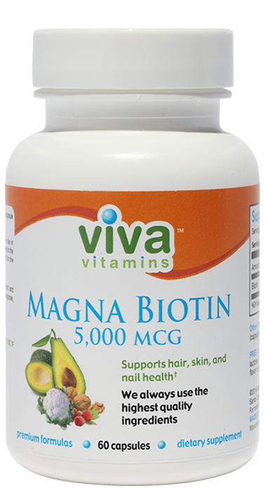 Magna Biotin 5,000 – Viva Vitamins Supplements